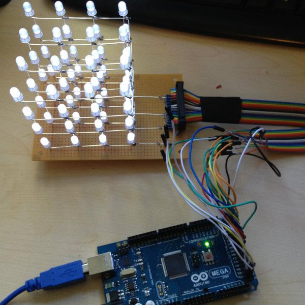 LED cube (and second revision) | Hackaday.io
