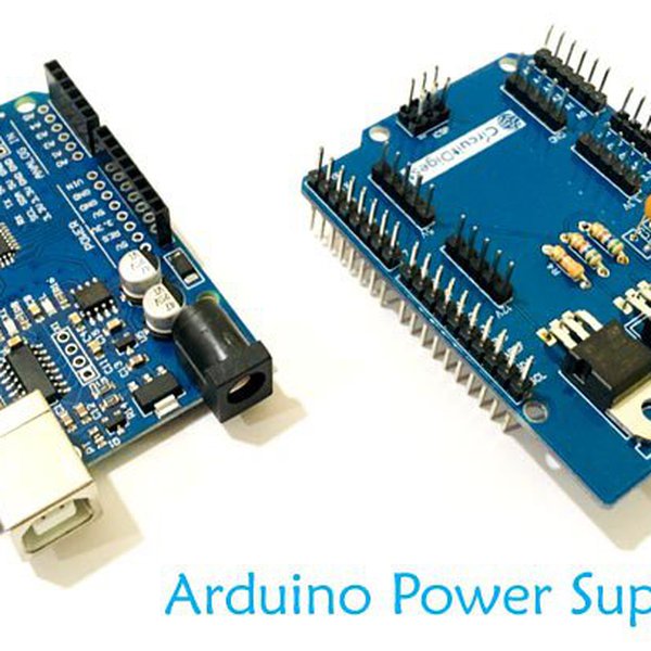 DIY Arduino Power Supply Shield with 3.3v, 5v and | Hackaday.io