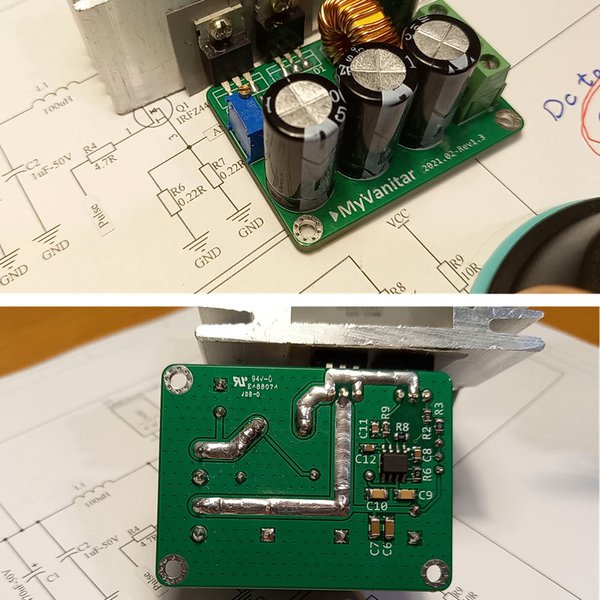 DC to DC Boost Converter using UC3843 | Hackaday.io
