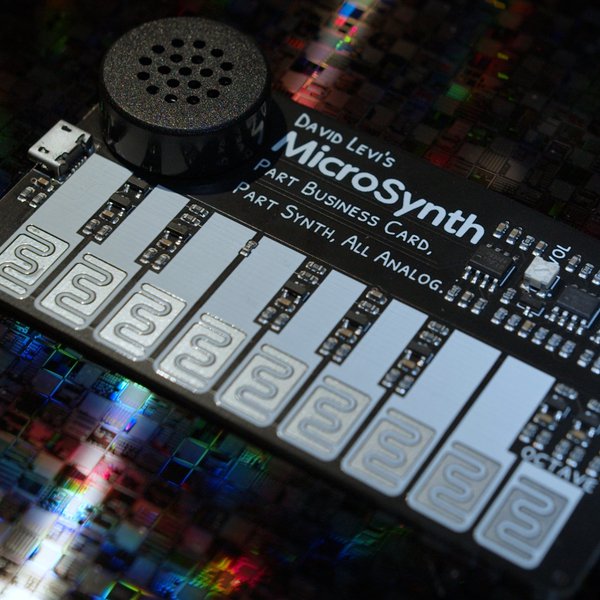 MicroSynth: Part Biz Card, Part Synth, All Analog | Hackaday.io