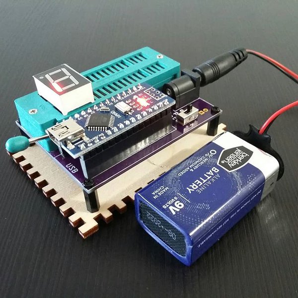 Programmable Seven & Sixteen Segment LED Tester | Hackaday.io