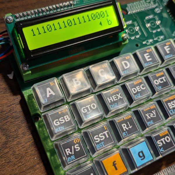 An HP-16C or a Baldur's Gate 3 Macro Pad? Yes. | Hackaday.io