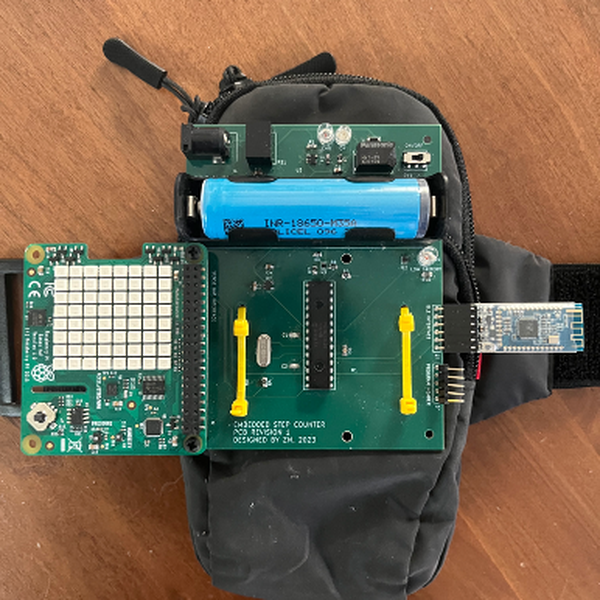 BLE Pedometer for use with CNN step counting | Hackaday.io