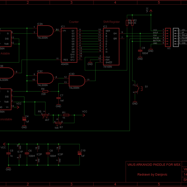 Vaus Arkanoid Paddle Clone | Hackaday.io