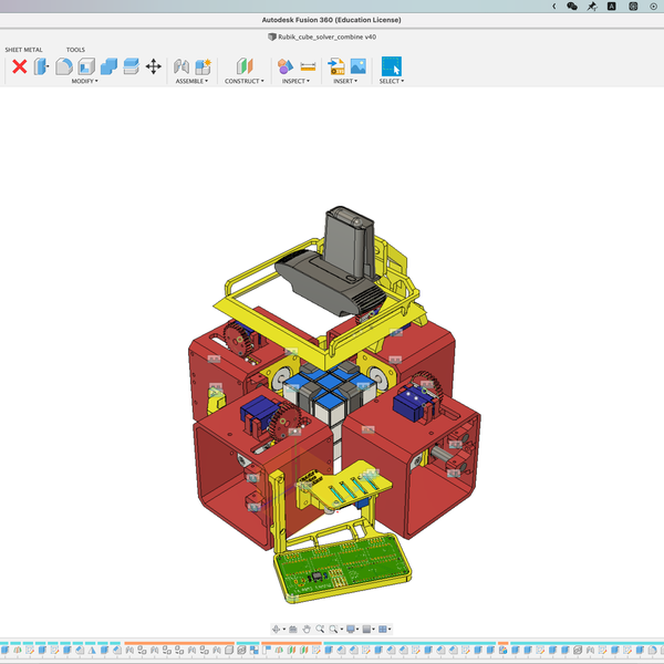 Rubik's-Cube-Solving-Robot | Hackaday.io