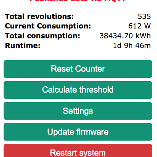 ESP8266 Wifi Power Meter (Ferraris) | Hackaday.io