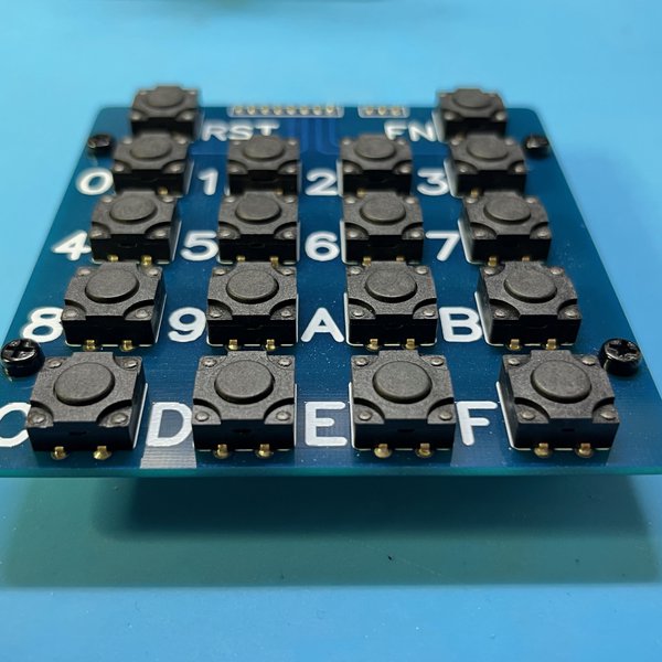 Hexadecimal 4×4 Matrix Keypad | Hackaday.io