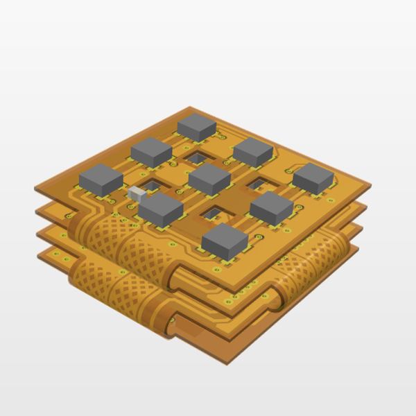 LED Flex Cube (3x3x3) | Hackaday.io