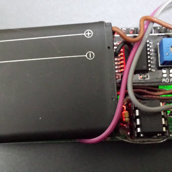 Simple LCD Serial Data Monitor + sourcecode | Hackaday.io
