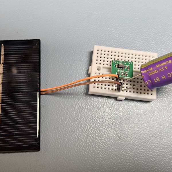 Linear solar charging of Lithium Ion Capacitors | Hackaday.io