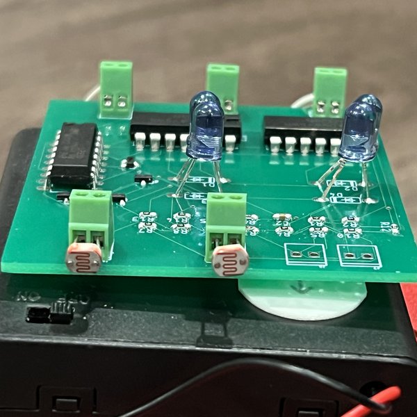 Analog Light Chasing Robot | Hackaday.io