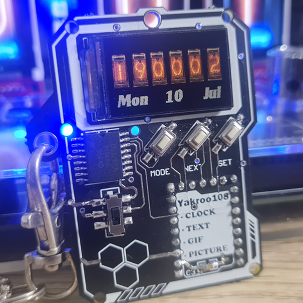 Neck watch PICO (cyberpunk) | Hackaday.io