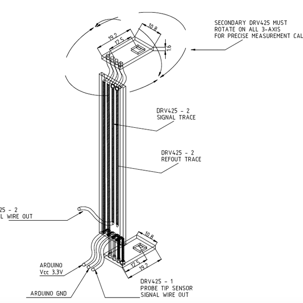 DRV425 Fluxgate Magnetometer Based Current Probe | Hackaday.io