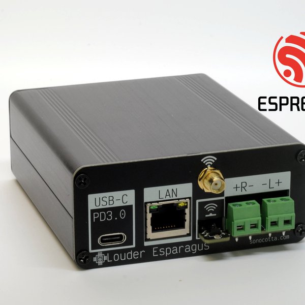 Louder Esparagus | Hackaday.io