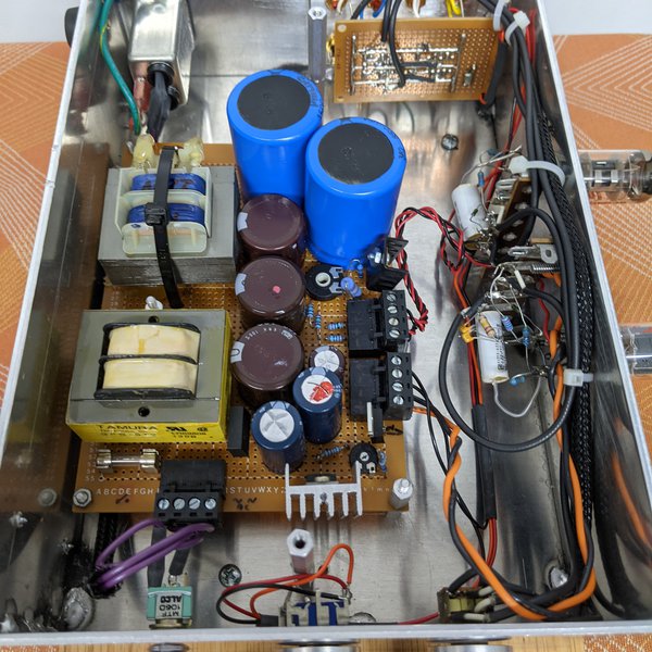 12AX7A Tube Audio Preamplifier | Hackaday.io