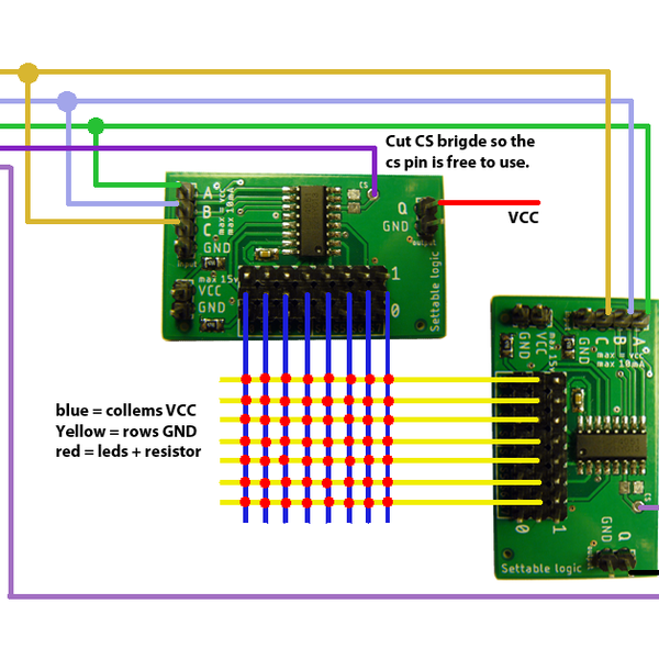 Settable logic gates/ multiplexer / demultiplexer | Hackaday.io