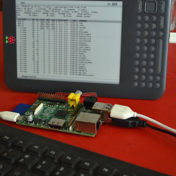 6 inch Pi E-ink display | Hackaday.io