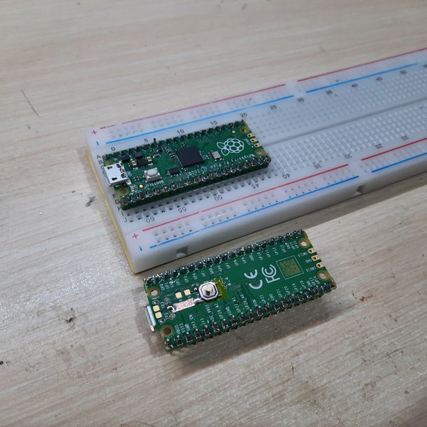 pi pico hack solder pins use TP button | Hackaday.io