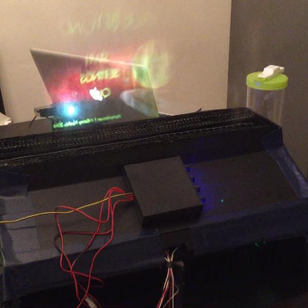 CHEAP DIY FOGSCREEN DISPLAY | Hackaday.io
