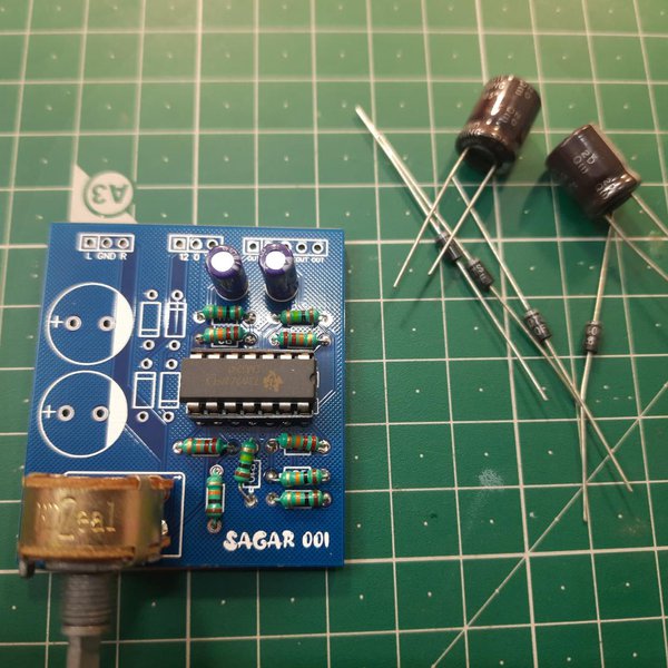 Making a variable gain audio preamplifier | Hackaday.io