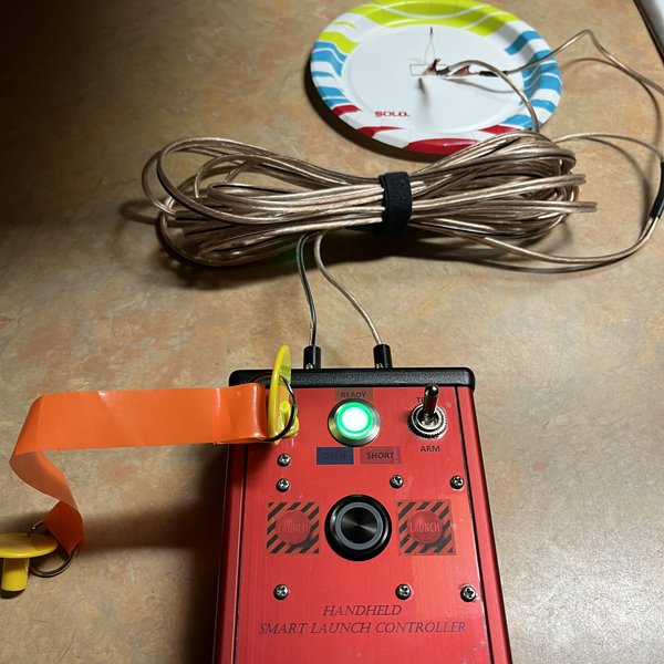Handheld Model Rocket Launcher with Igniter Test | Hackaday.io