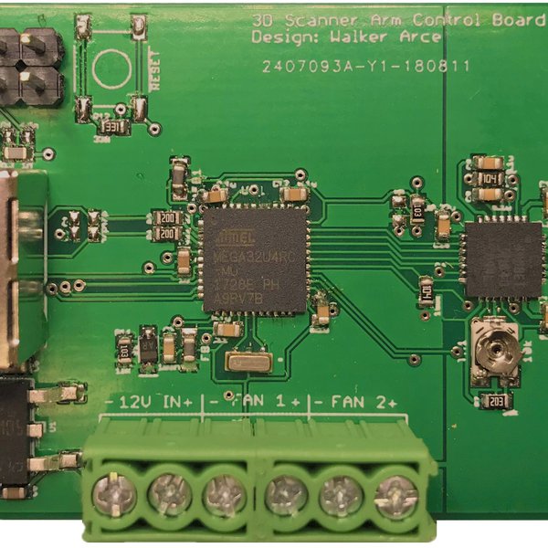 3D Scanner Arm Control Board | Hackaday.io