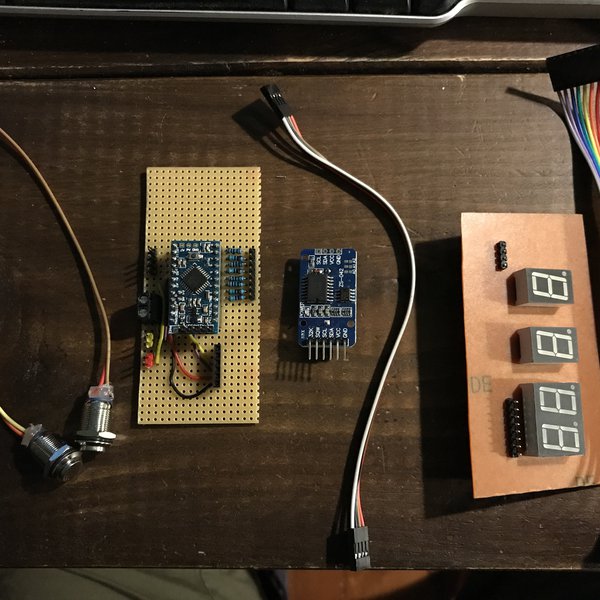 Retro 7 segment digital clock | Hackaday.io