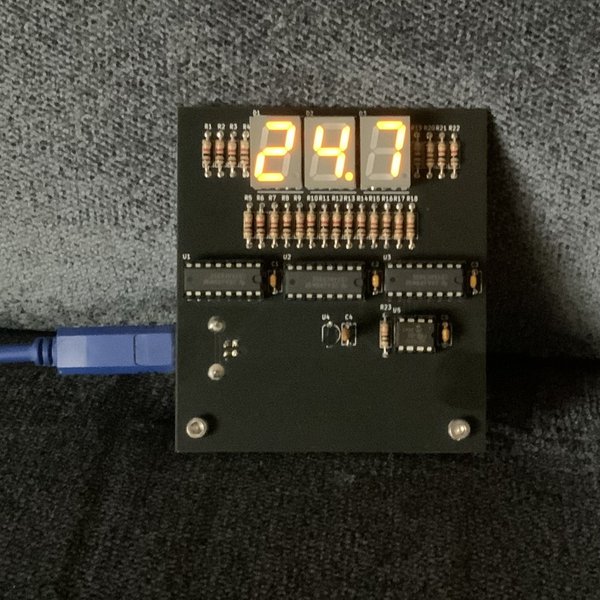 Desktop Thermometer | Hackaday.io