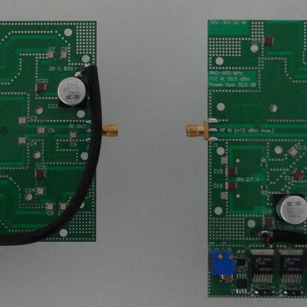 112 WATT GSM CELL TOWER RF POWER AMPLIFIER | Hackaday.io