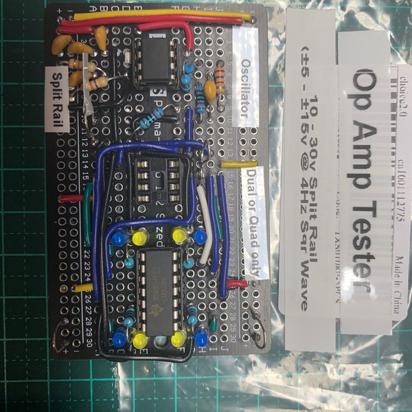 Op-amp Tester | Hackaday.io