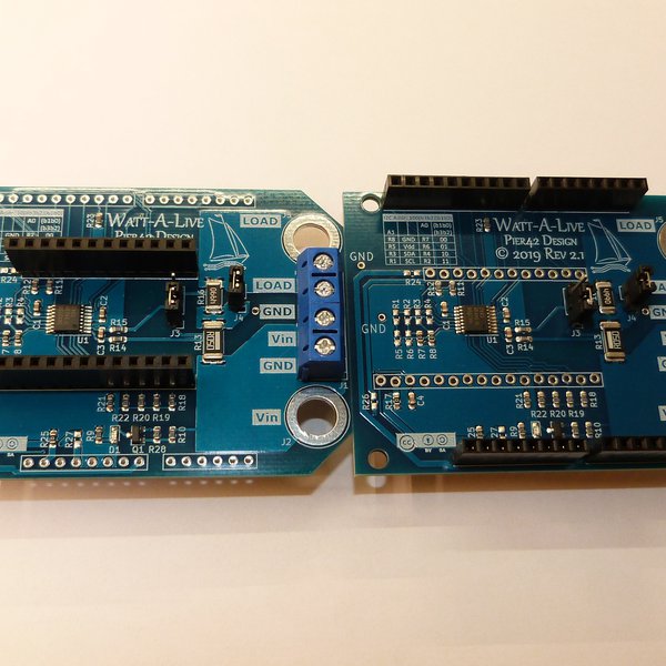 Watt-A-Live INA209 Power Monitor Shield Wing | Hackaday.io