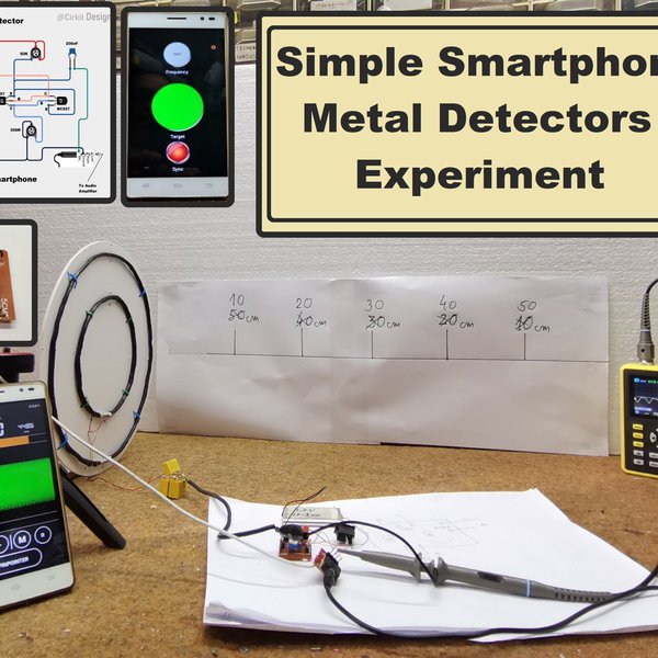 Simple Smartphone Metal Detector Experiments | Hackaday.io