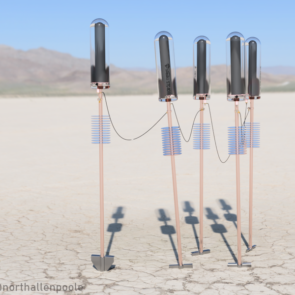 Glass Tube Solar Thermionic Converters | Hackaday.io