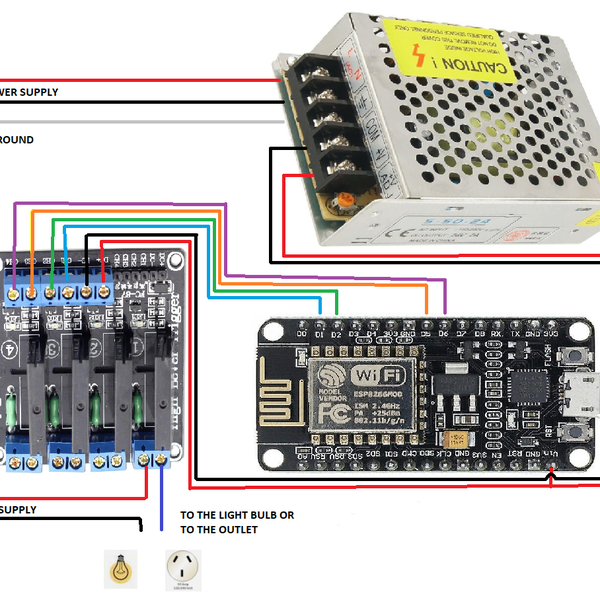Smart Plug With Esp32/Esp8266/Solid State Relay | Hackaday.io