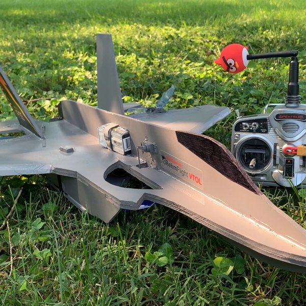 RC VTOL F-35 Parkjet | Hackaday.io