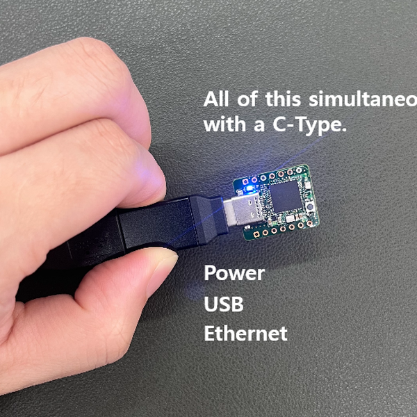 The smallest Ethernet module in the world. C-Type | Hackaday.io