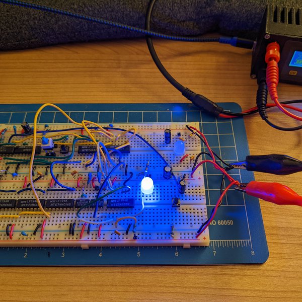 The Rube Goldberg 555 Neopixel Controller | Hackaday.io