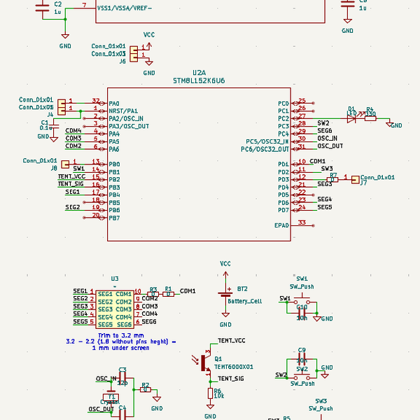Binary Seven-Segment Wristwatch | Hackaday.io