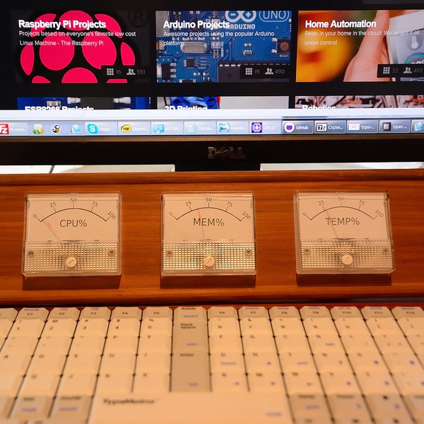 USB Analog Panel Meters w/ Arduino | Hackaday.io