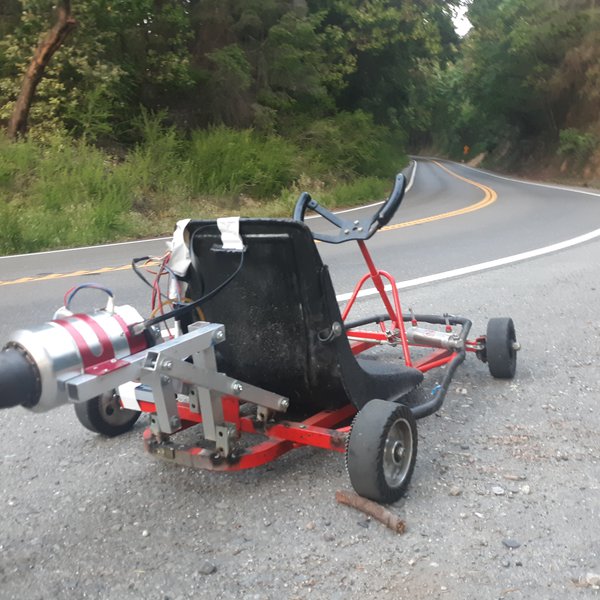 22kg JET ENGINE POWERED GOKART | Hackaday.io