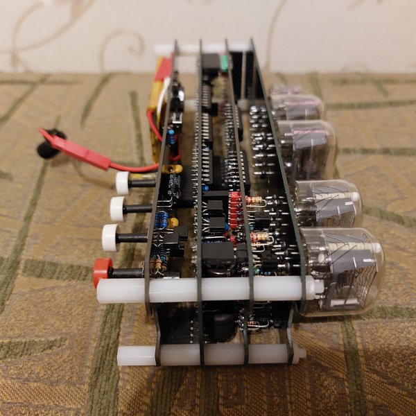 Nixie Clock On Binary Counters | Hackaday.io