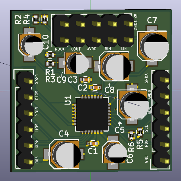 HiFi audio codec module | Hackaday.io