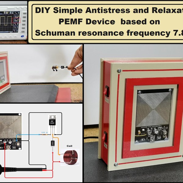DIY Simple Antistress and Relaxation PEMF Device | Hackaday.io