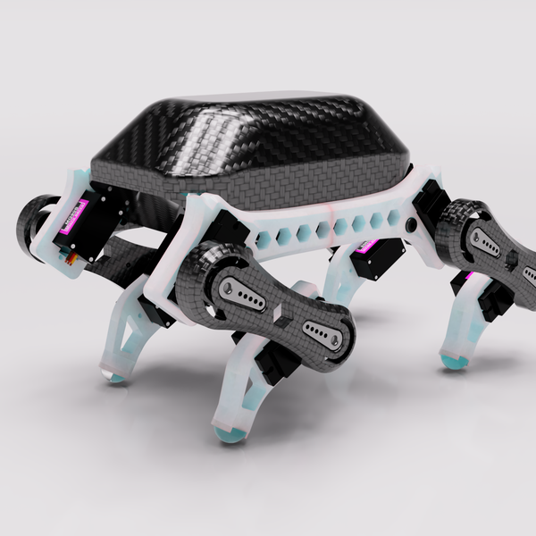 Edog - Mini 3D printed Quadruped Robot | Hackaday.io
