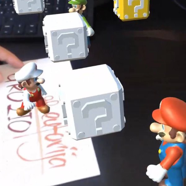 Super Mario Augmented Reality | Hackaday.io
