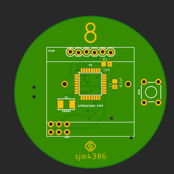 Digital Magic 8 Ball (Mk.2) | Hackaday.io
