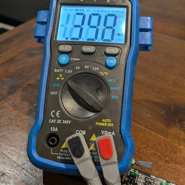 Multimeter hack: always on backlight switch | Hackaday.io
