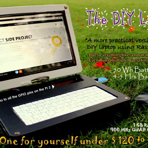 Pi-Berry Laptop-- The Classic DIY laptop | Hackaday.io