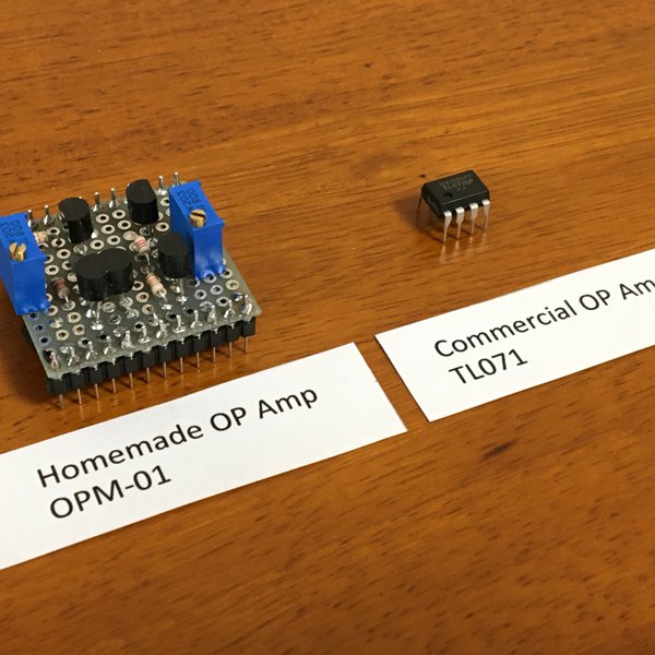 Homemade Operational Amplifier | Hackaday.io
