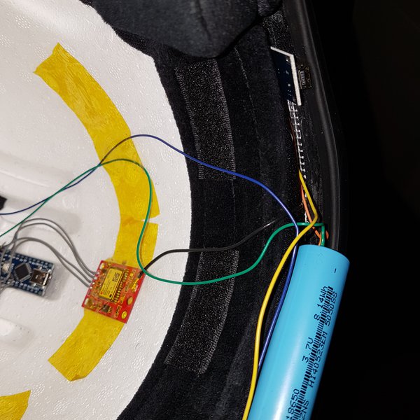 AR Helm with GPS Speed indicator | Hackaday.io